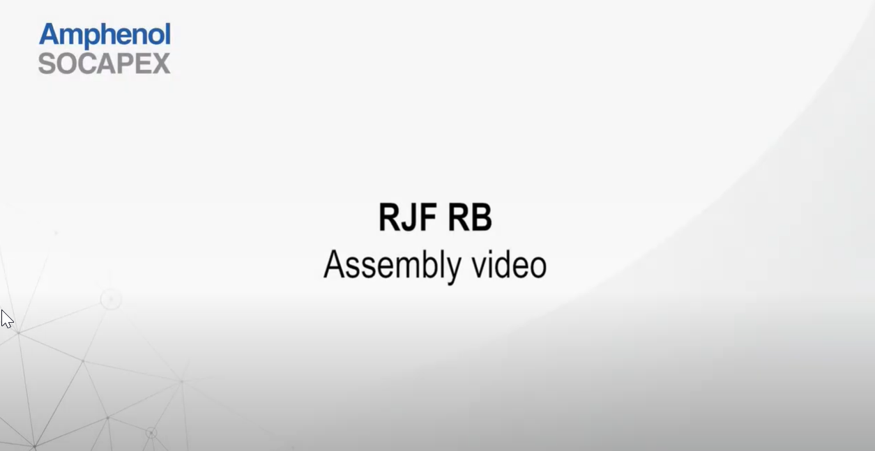 Rugged RJF RB Assembly Video - Amphenol PCDAmphenol PCD