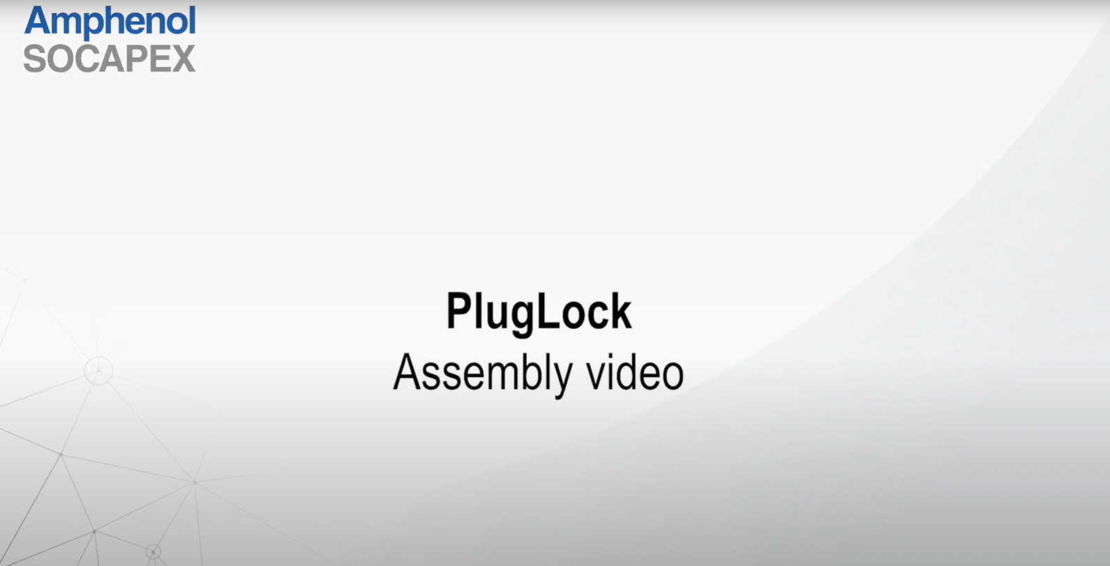 PlugLock Assembly - Amphenol PCDAmphenol PCD