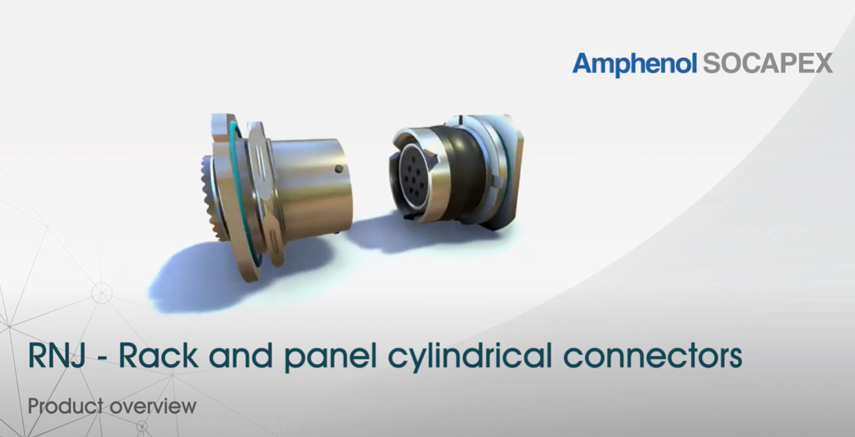 RNJ -Rack & Panel Blind Mate Connectors Product video - Amphenol ...